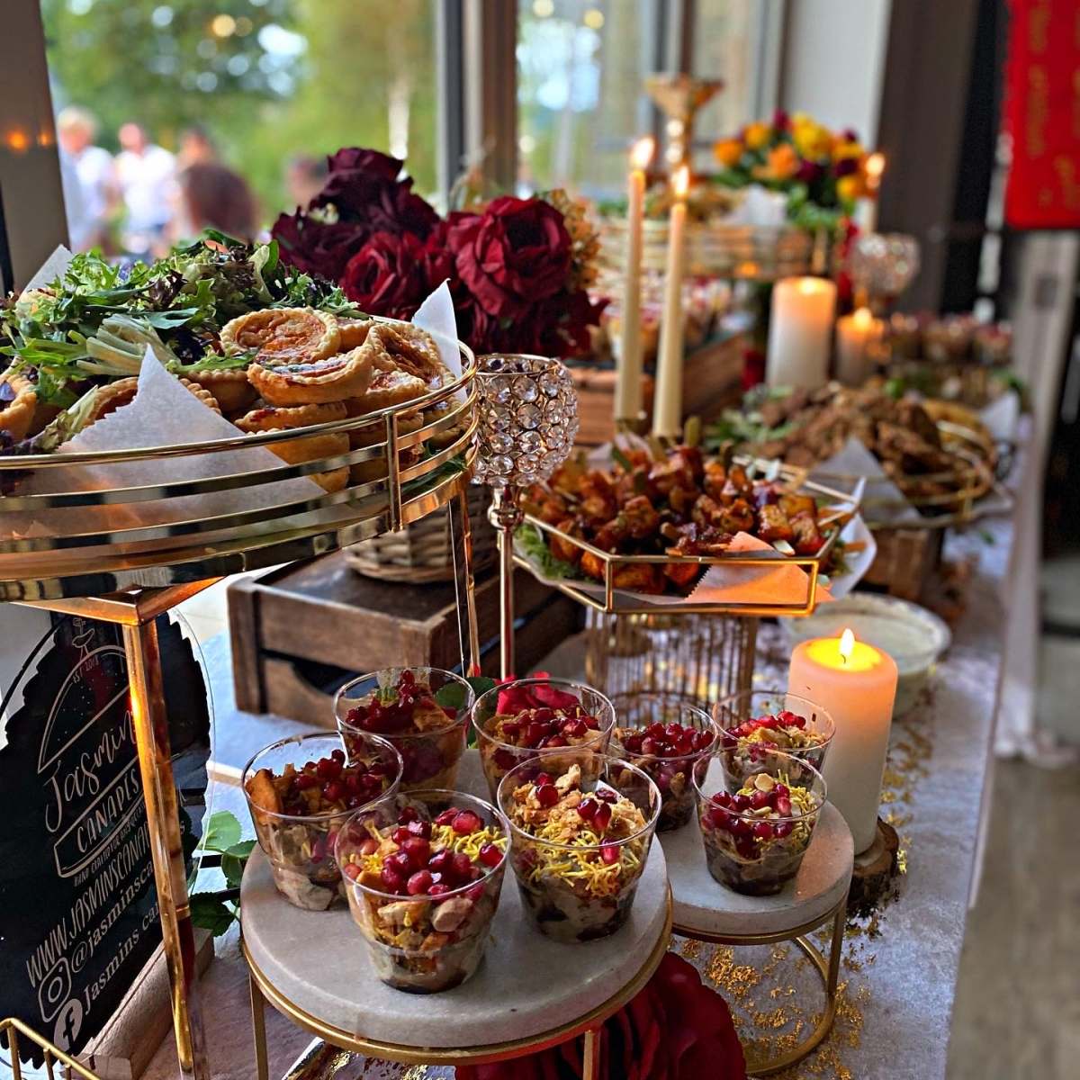 Wedding & Party Styling - Handcrafted Canapés | Jasmin's Canapés ...
